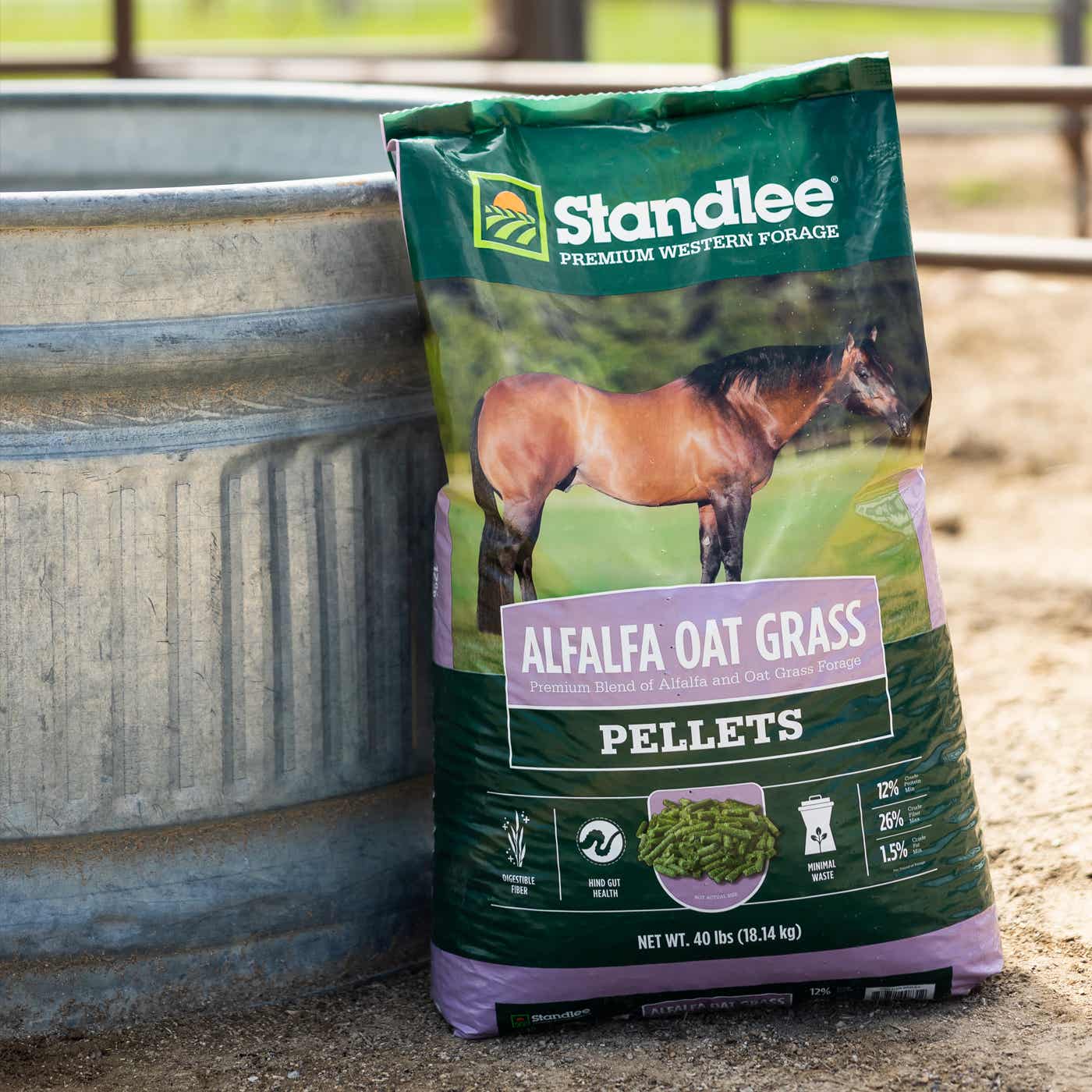 Premium Alfalfa Oat Grass Pellets | Standlee