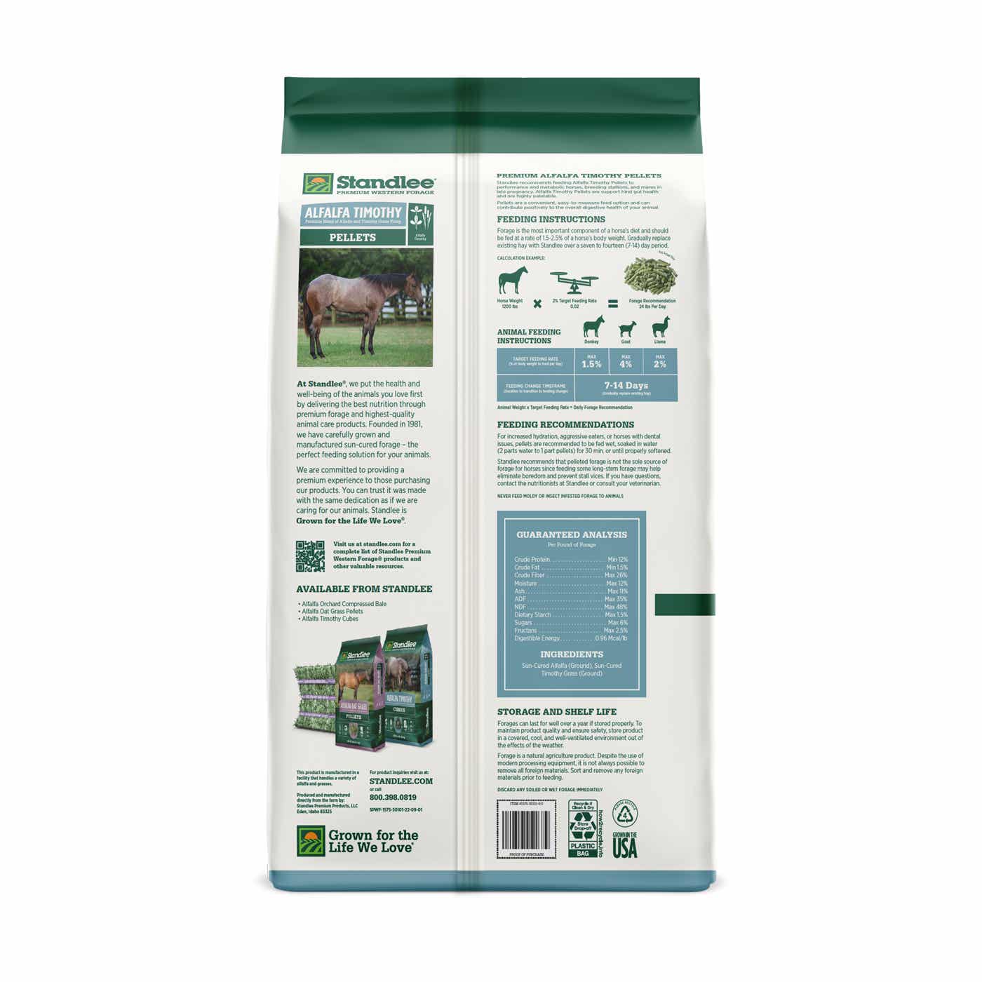 Premium Alfalfa Timothy Pellets | Standlee Forage
