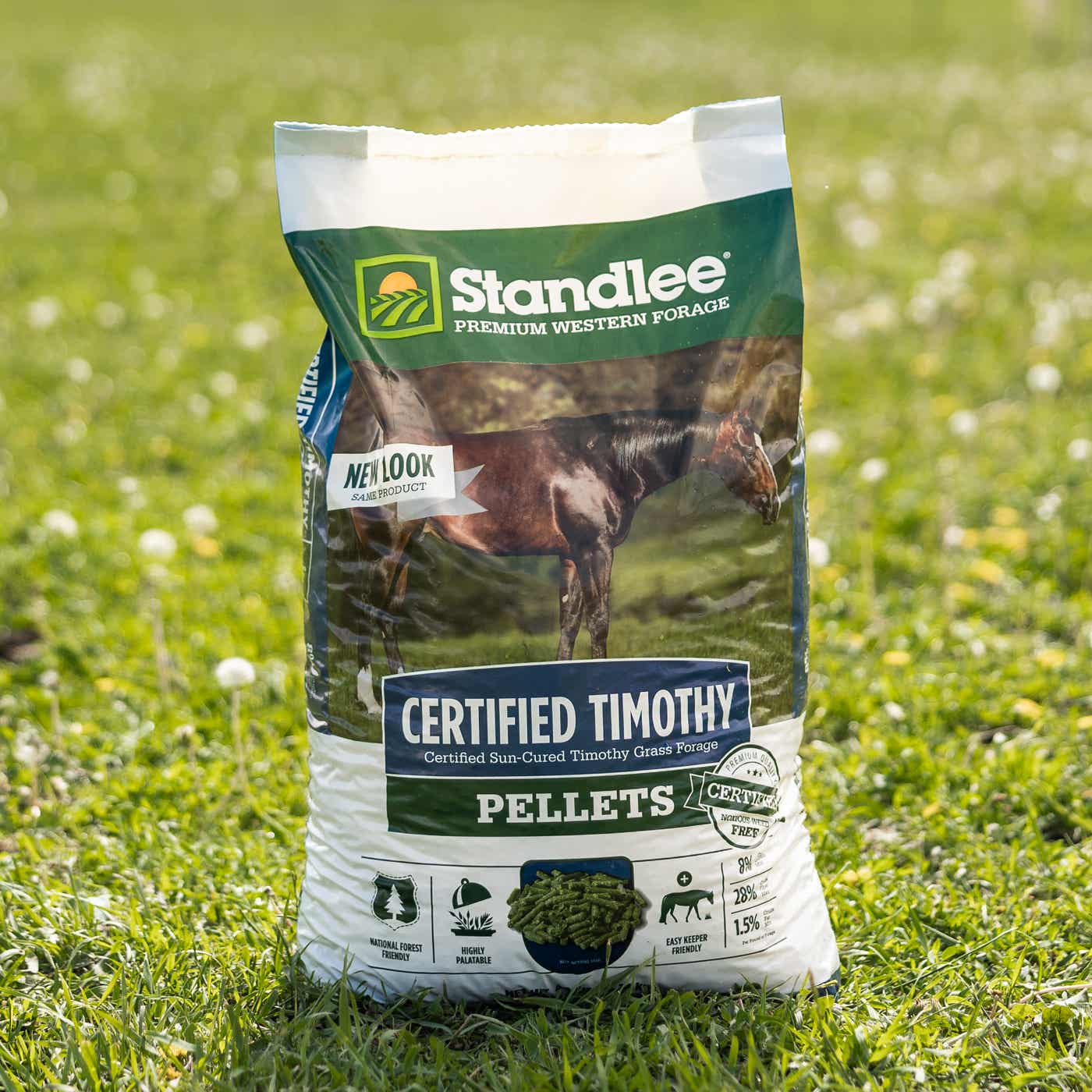 Certified Timothy Grass Pellets | Standlee Premium Forage