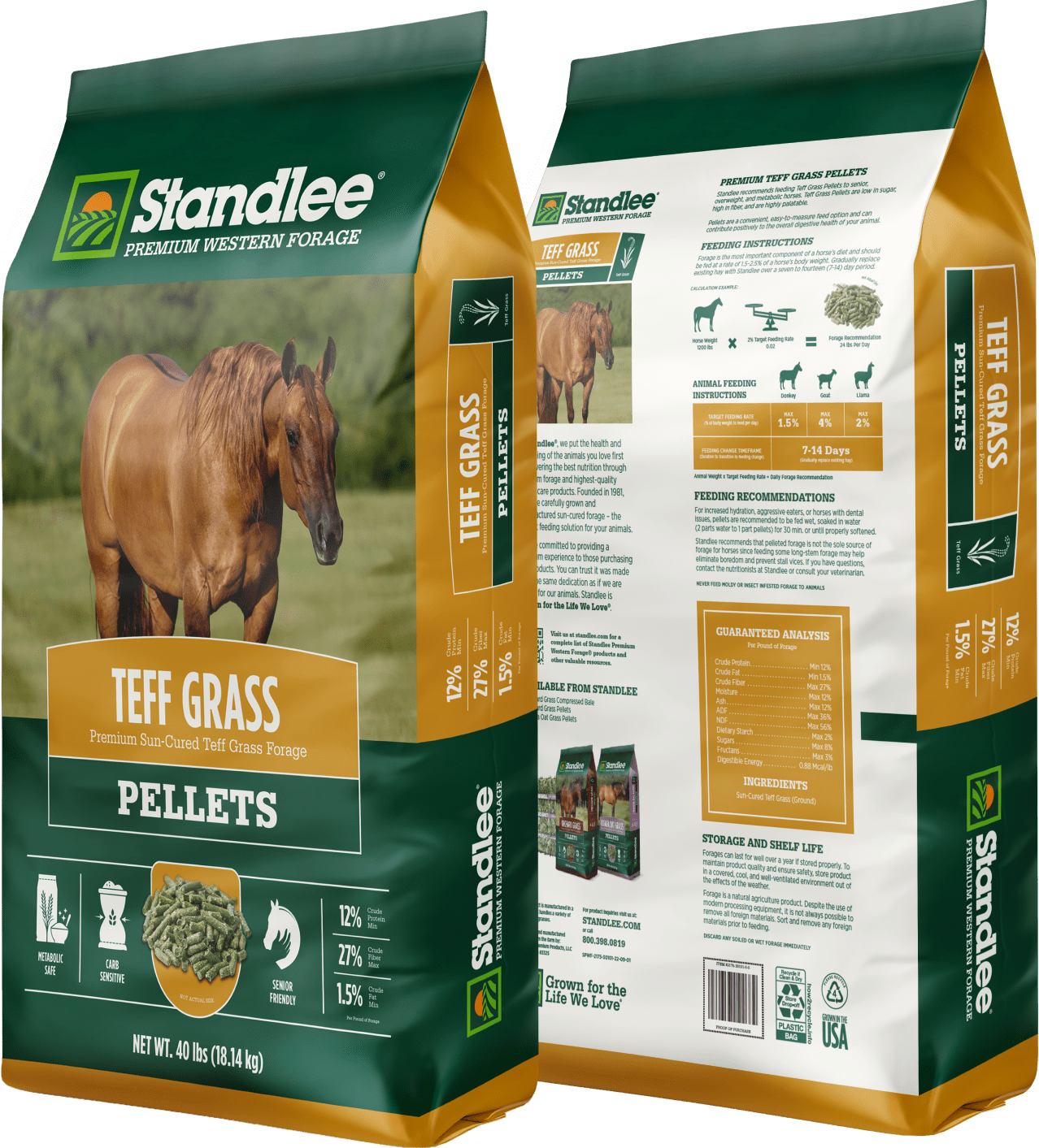 New Look, Same Great Teff Grass Product from Standlee