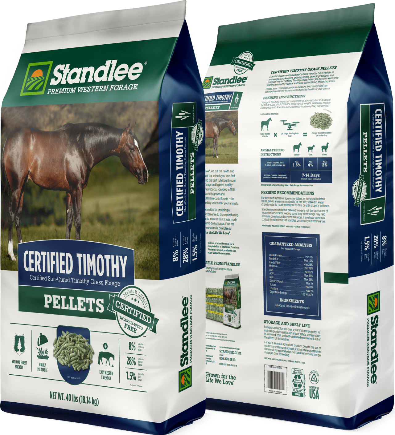 New Look, Same Great Timothy Grass Product from Standlee