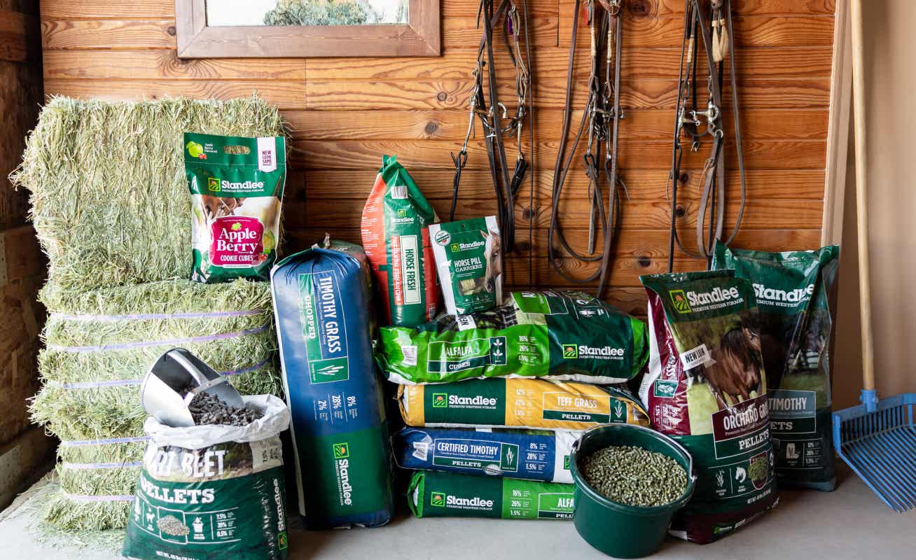 Premium Timothy Compressed Bale | Standlee Premium Forage